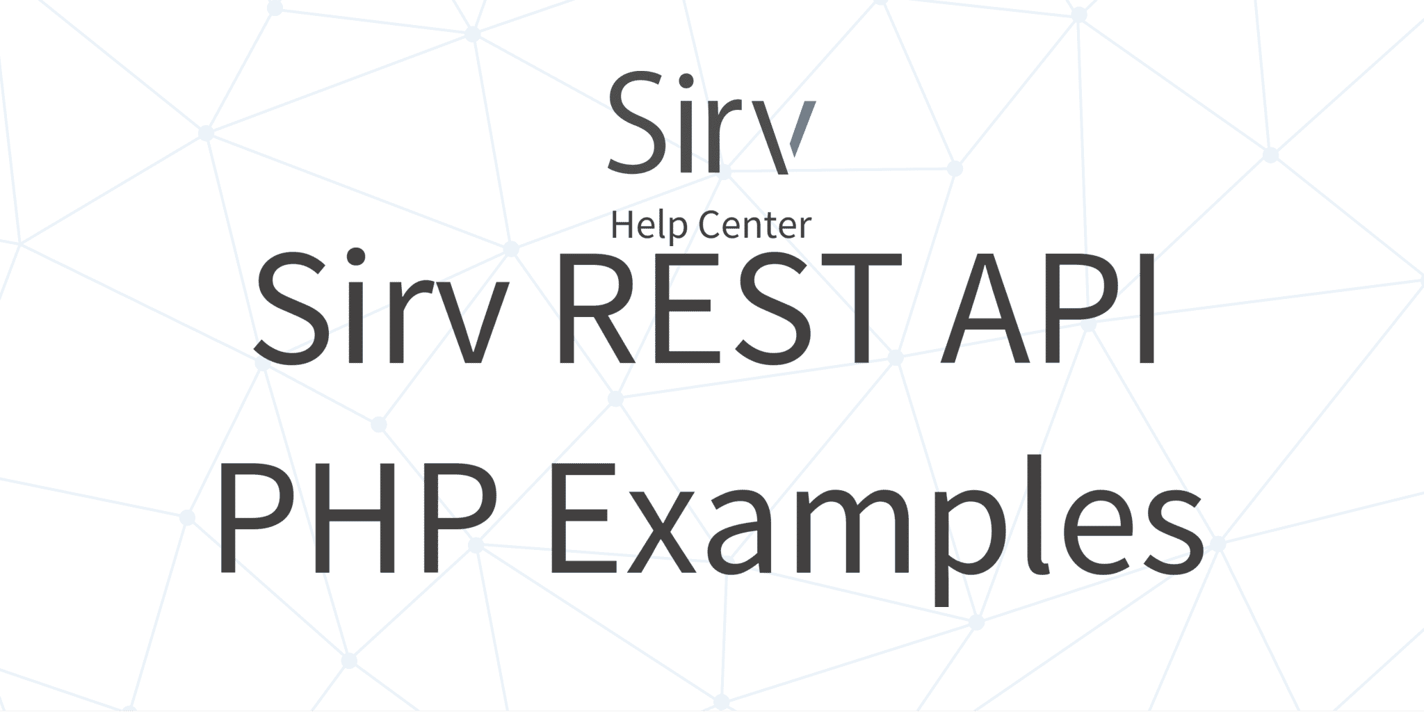 Sirv Rest Api Php Examples Sirv Help Center
